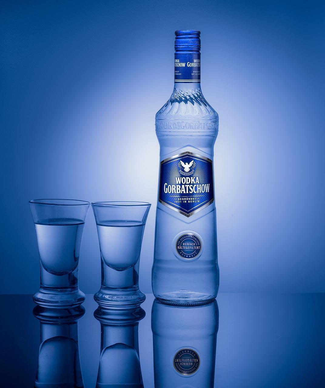 Los mejores tipos de vodka azul
